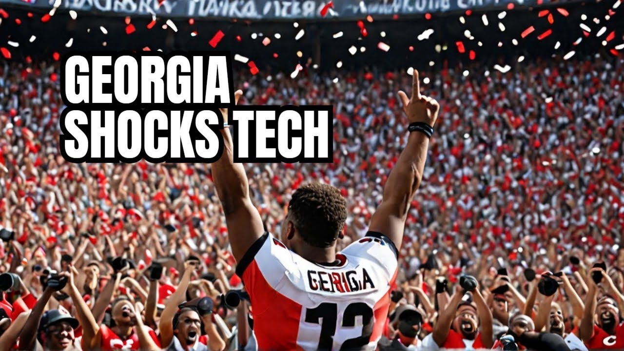 Georgia Stuns Georgia Tech in Epic 8OT Comeback Thriller! - YouTube