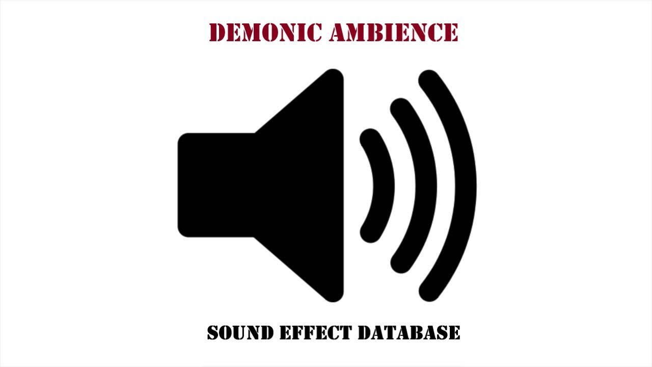 Demonic Ambience Sound Effect - YouTube