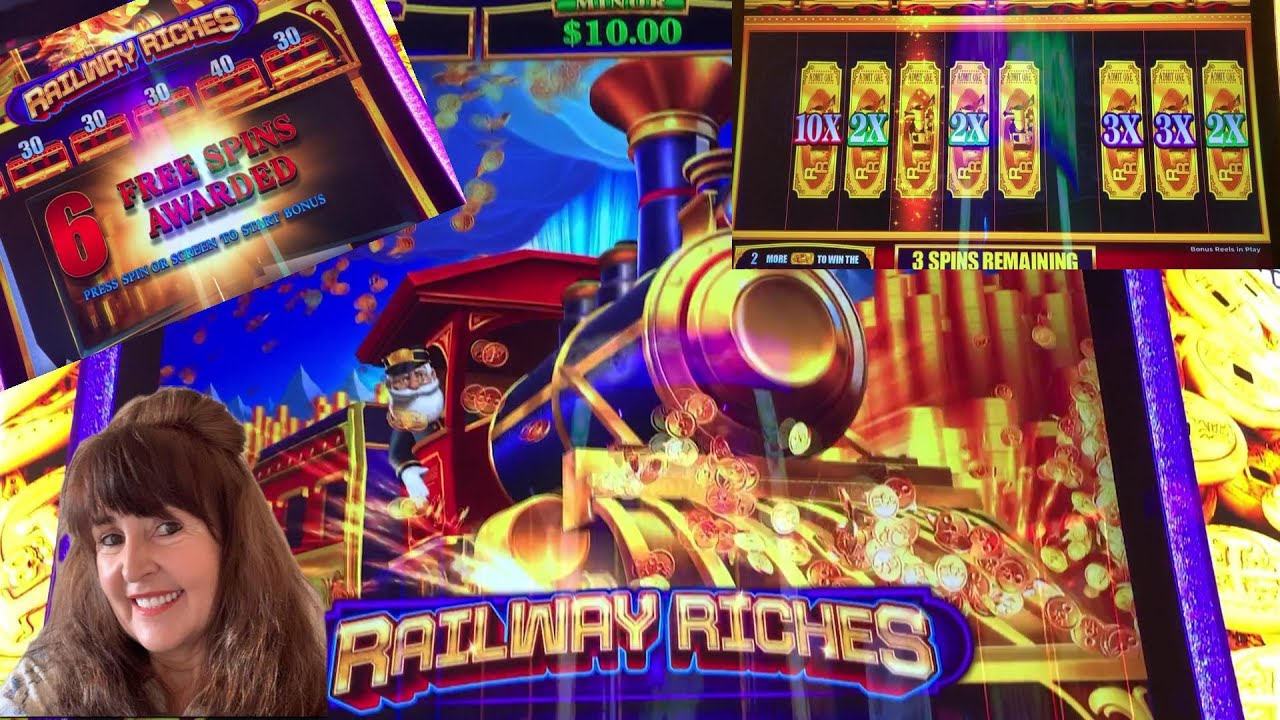 NEW Railroad Riches Slot Machine BONUS !!!🔥 I was not Sure !! - YouTube