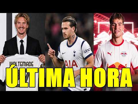 MERCADO FICHAJES RECTA FINAL | MUDRYK AL TOTTENHAM | WOLTEMADE A LA JUVENTUS | MARC GUIU AL LEIPZIG