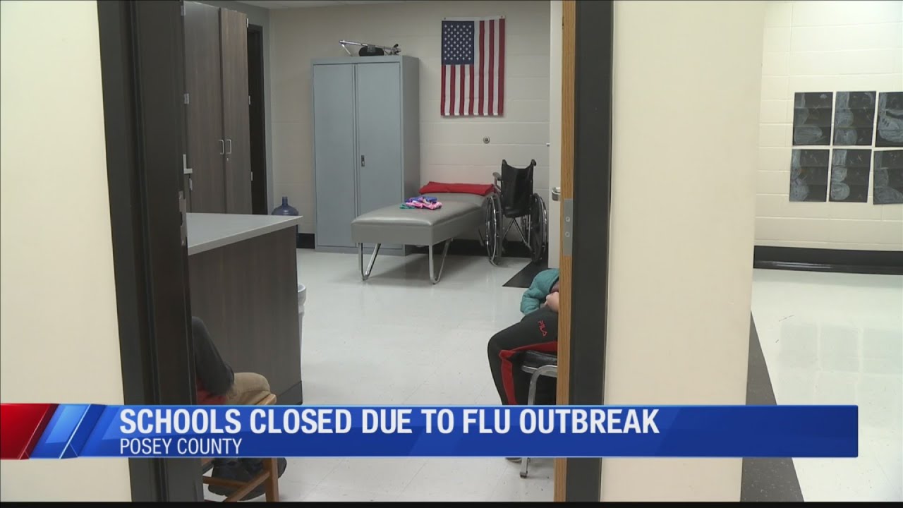 Schools closed due to flu outbreak - YouTube