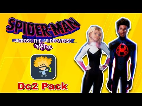 Spider Man Across The Spider Verse Part One Drawing Cartoon 2 Pack ...