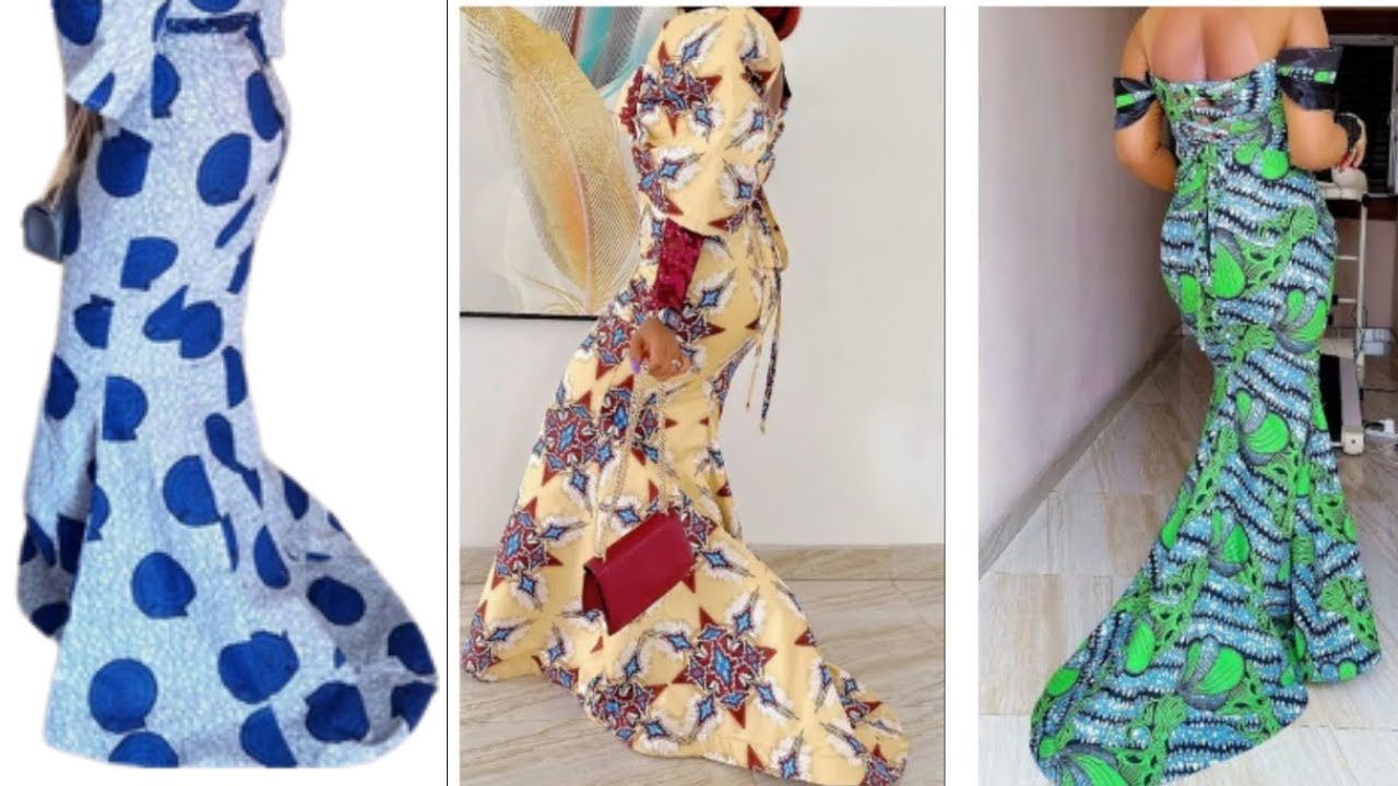 Diy how to cut A Line skirt with tail - YouTube
