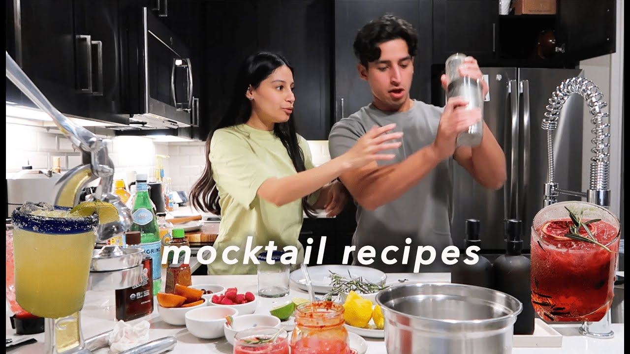 Making mocktails ep.1 - YouTube