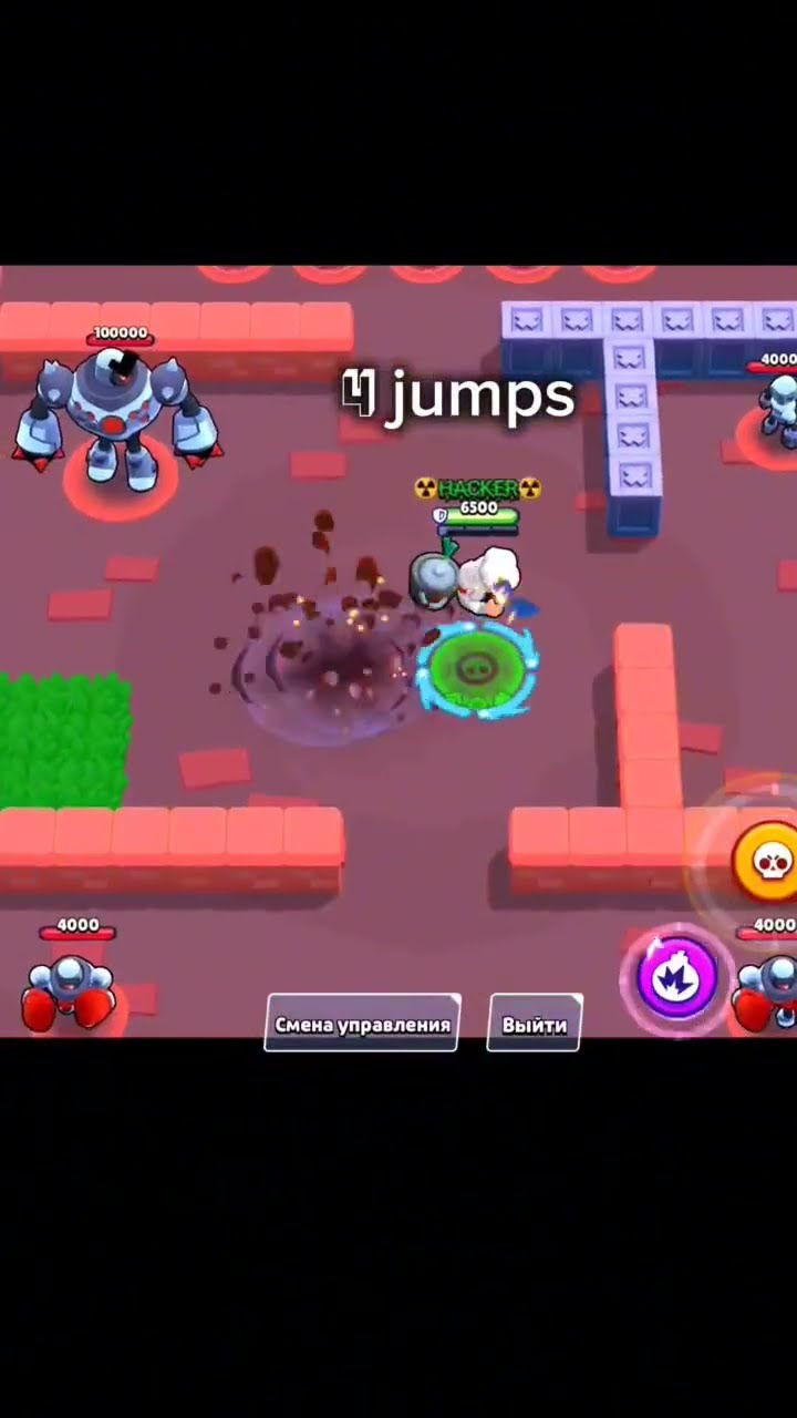 jumping on a dynamike # brawl stars - YouTube