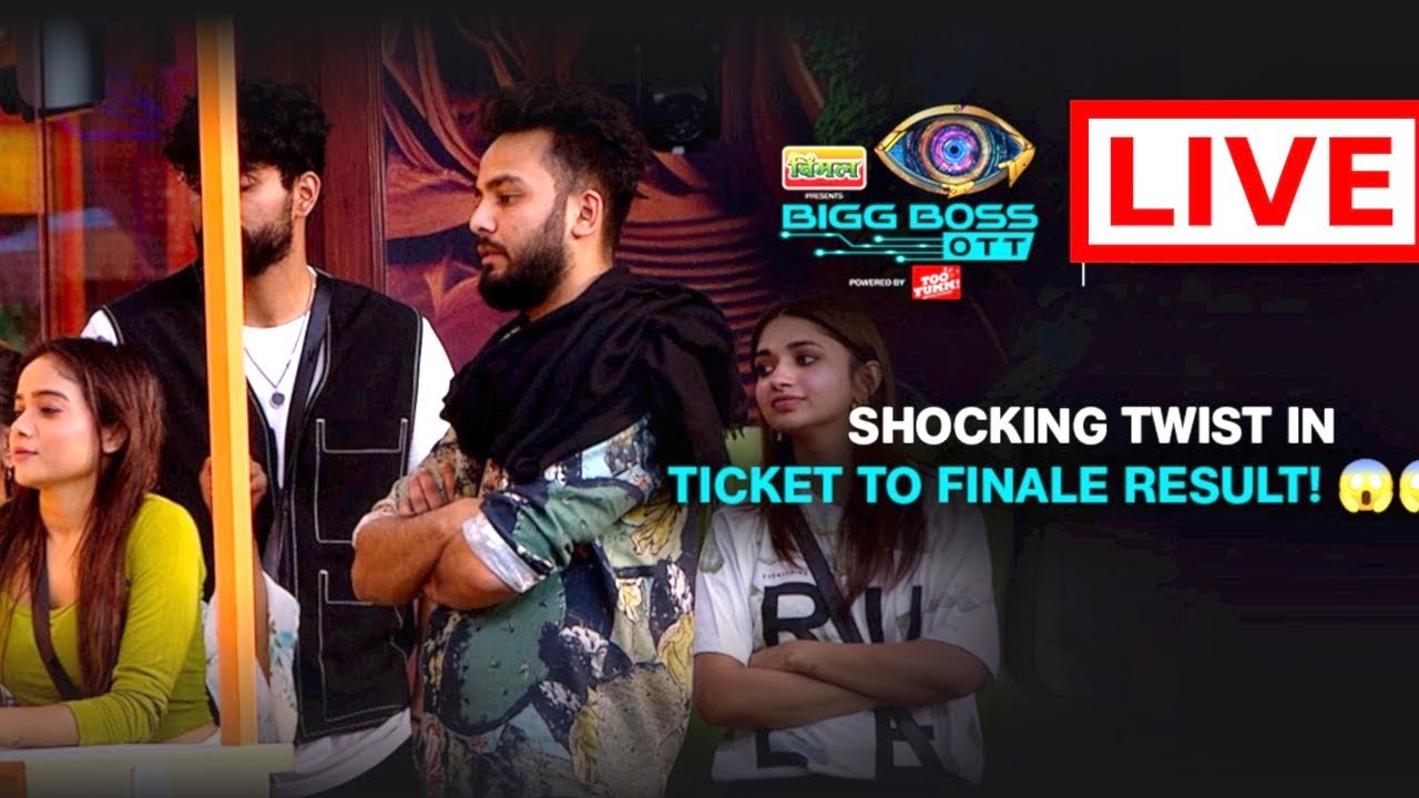 Elvish Yadav Vs Jiya Shankar Ticket To Finale Task TIE, Bigg Boss OTT2, Ticket To Finale Task ...
