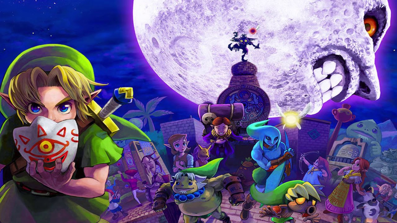Legend of Zelda Majora's Mask|Final Hours(8bit) - YouTube