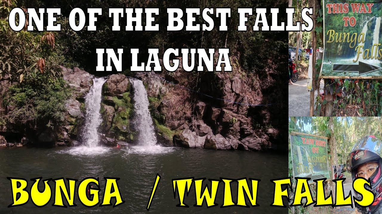 Isa sa PINAKA MAGANDANG FALLS sa Laguna BUNGA FALLS | TWIN FALLS ...