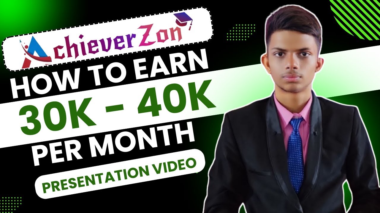 Achieverzon new presentation video | How to earn 30k - 40k per month | Achieverzon | - YouTube