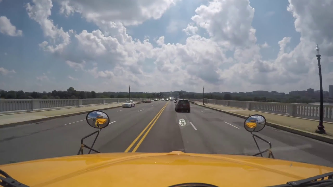 2015 IC School Bus In Washington DC - YouTube