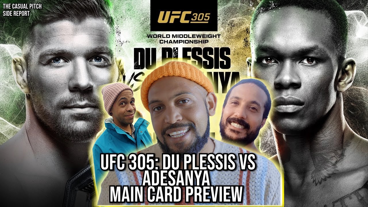 Africa's Finest collide🔥 UFC 305: Du Plessis vs Adesanya - 🥊 Who Will ...