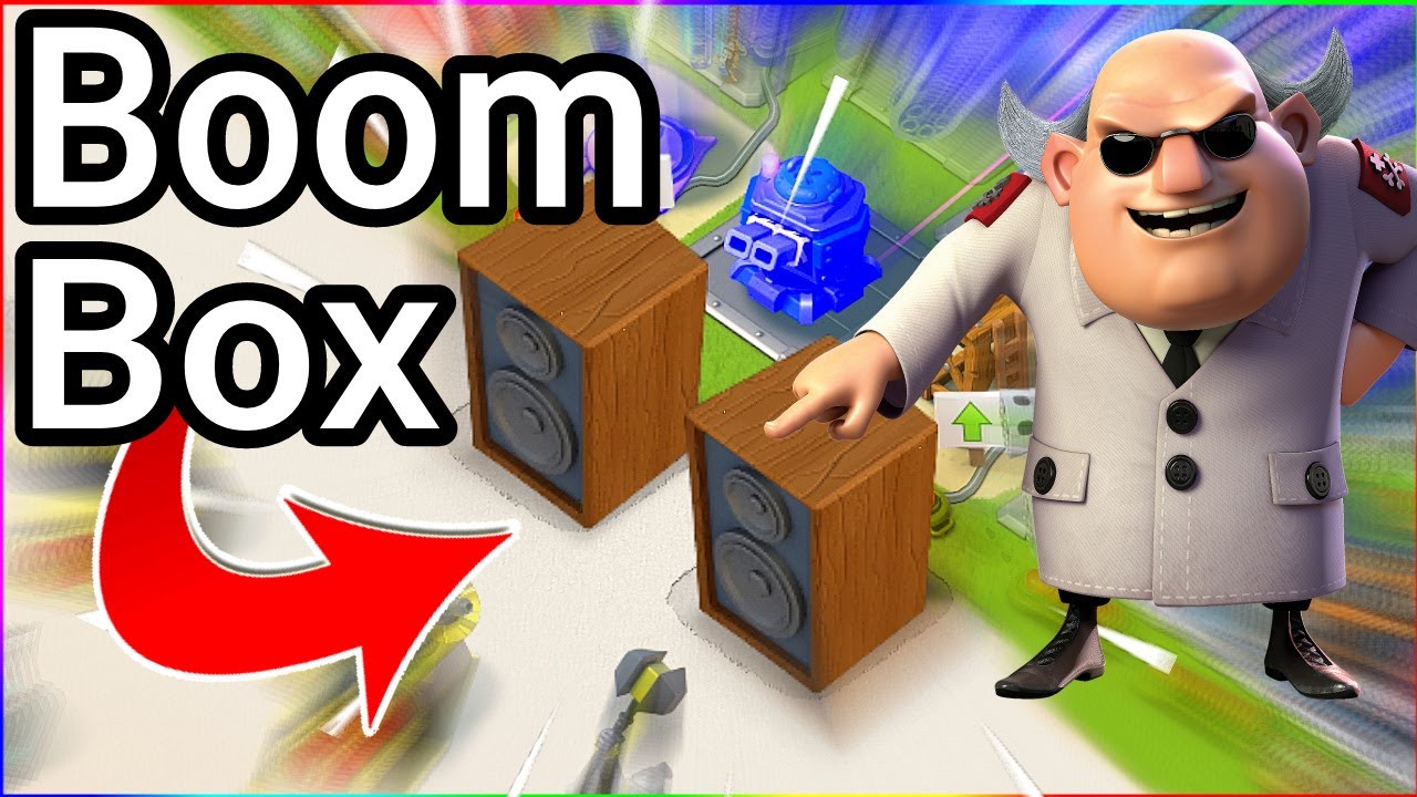 Boom Box is BACK... How to Unlock the Boom Box in Boom Beach - YouTube