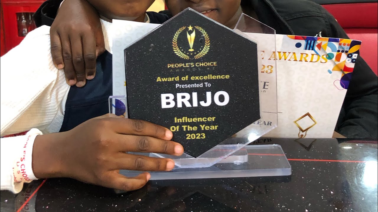 How BRIJO won the people’s choice award for influencer of the year ...