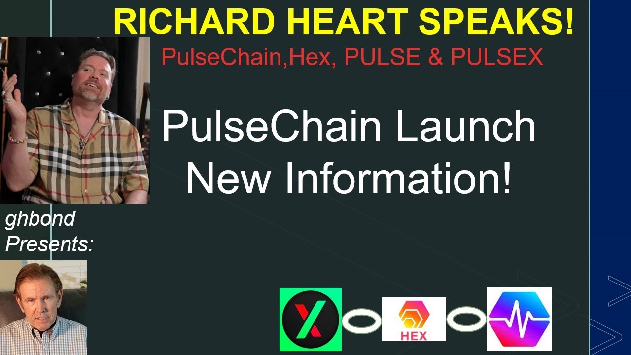 Richard Heart Speaks Tweets New Pulsechain Launch Information