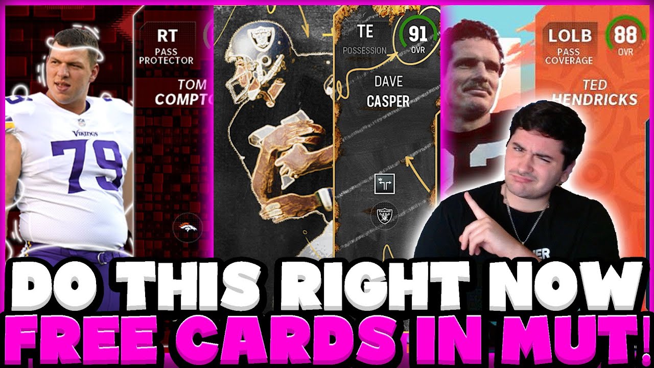 HOW TO GET FREE CARDS IN MUT! DO THIS TO GET FREE CARDS! MADDEN 23 U ...