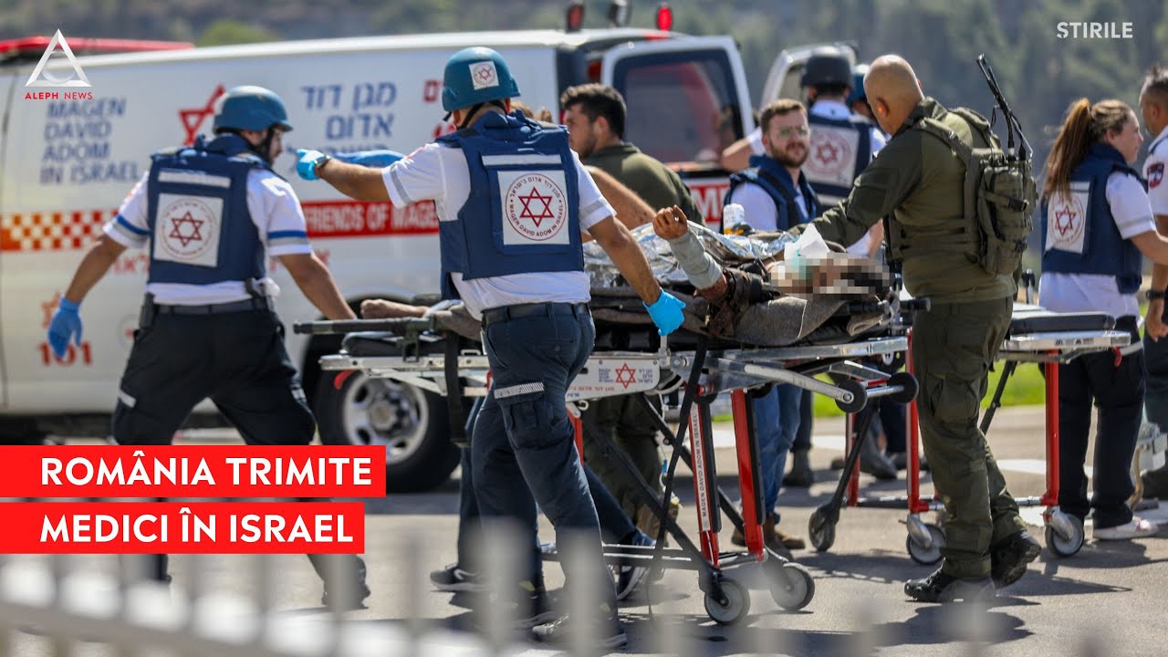 ATENȚIE: România trimite echipe de medici și asistente în Israel - YouTube