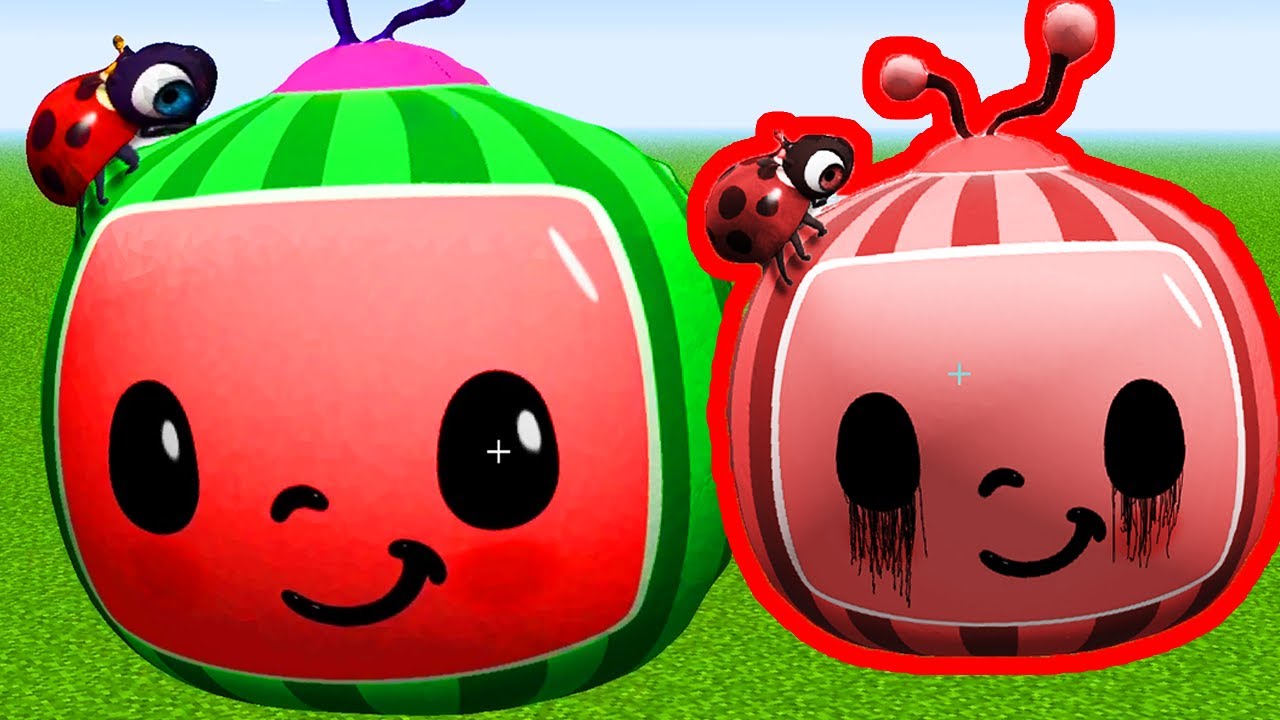 REAL COCOMELON in Minecraft vs RED COCOMELON FRIENDS - YouTube