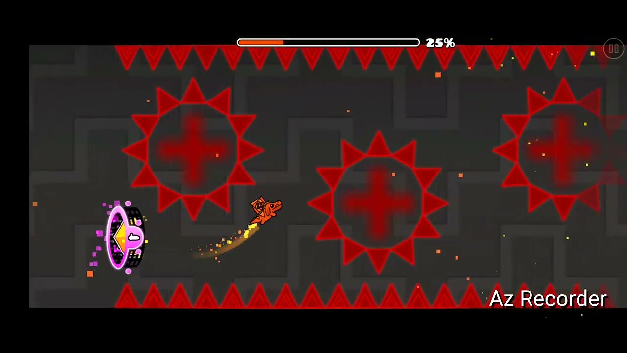 Geometry Dash 2.2 - Fire Temple (Mobile) (Re-Beat) (Progress #1) (50% ...