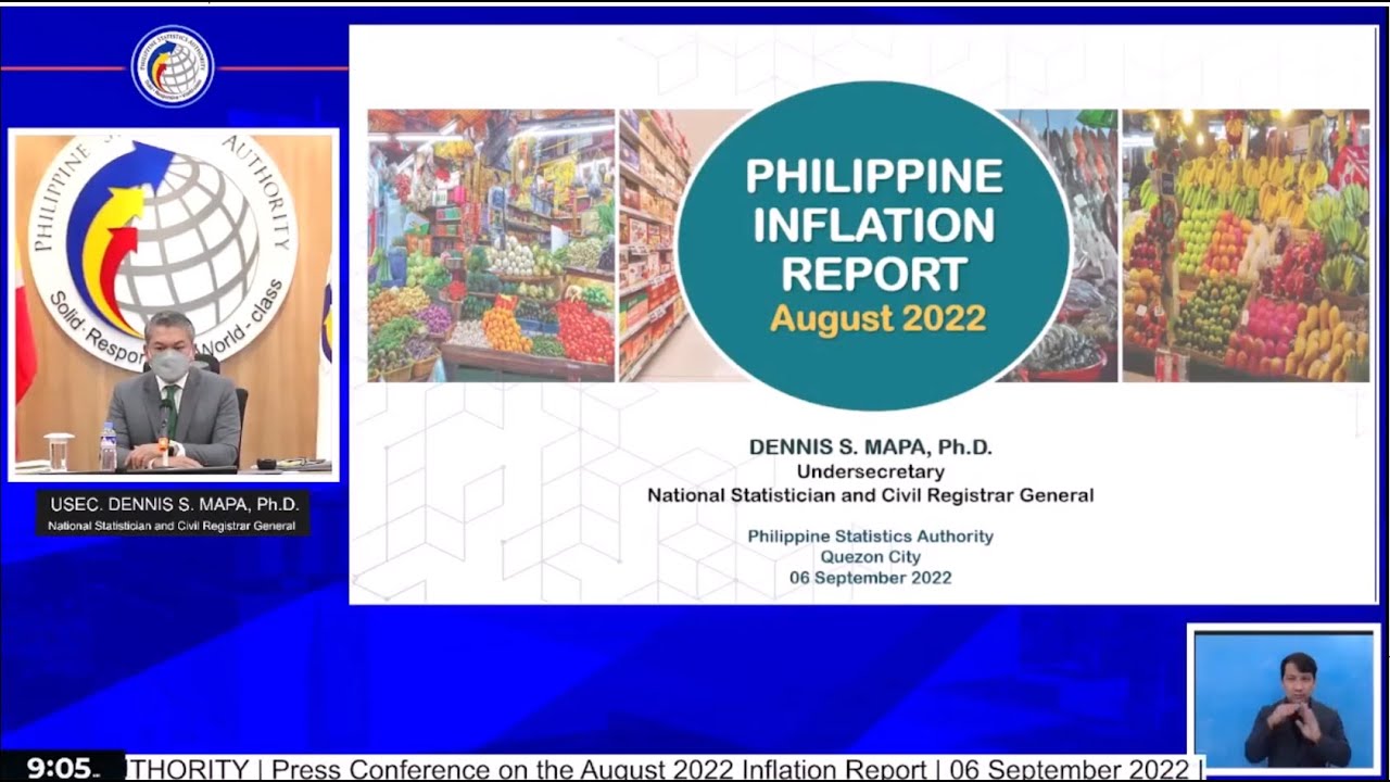 Press Conference on the August 2022 Inflation Report - YouTube