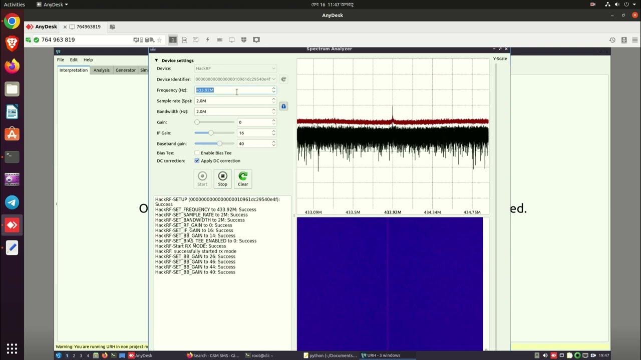 Network Analysis Using HackRF One - YouTube