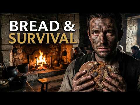 Medieval Castle Kitchen: 24 Hours of Fire, Bread & Survival | Bedtime History