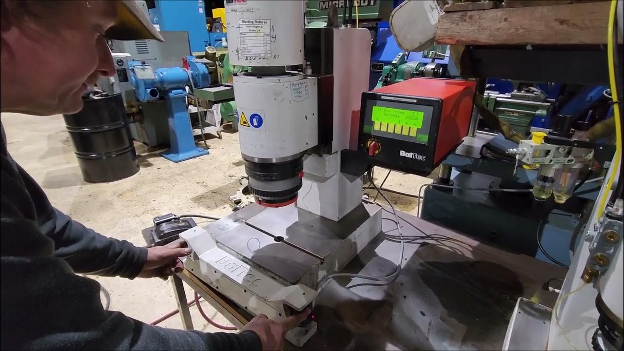 BalTec RN 281 Orbital Riveter - YouTube