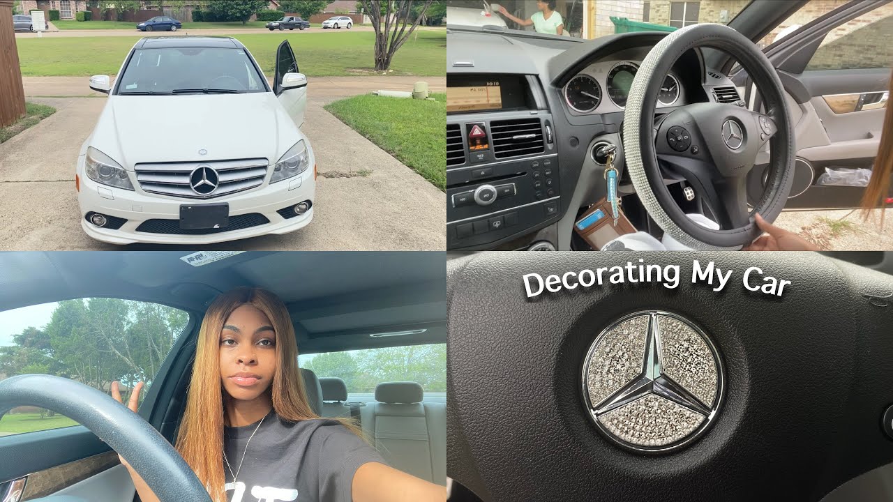 Decorate my new car with me + Car Tour ! - YouTube