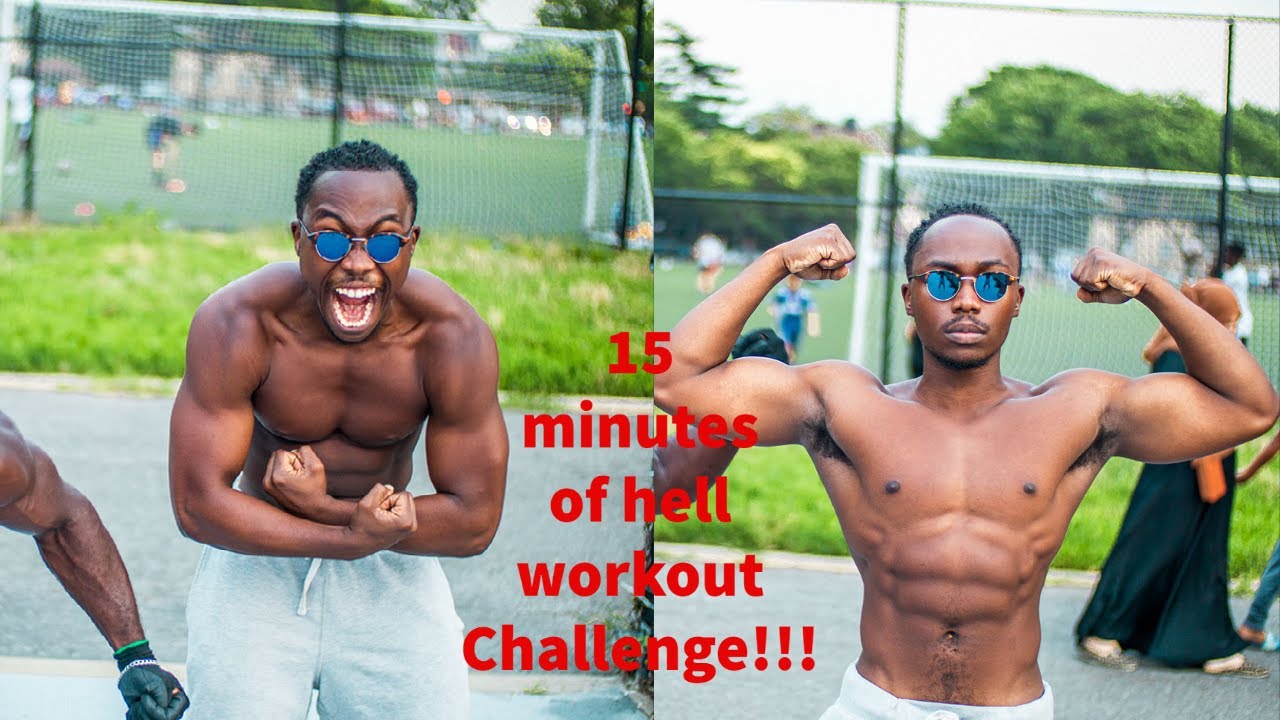 A Saiyan 15 minutes of hell workout Challenge!!! - YouTube