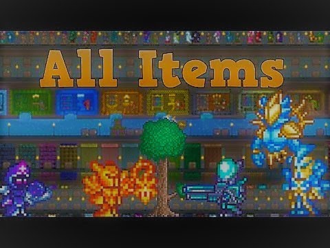 Builders workshop tour (Terraria 1.3) download link in disc - YouTube