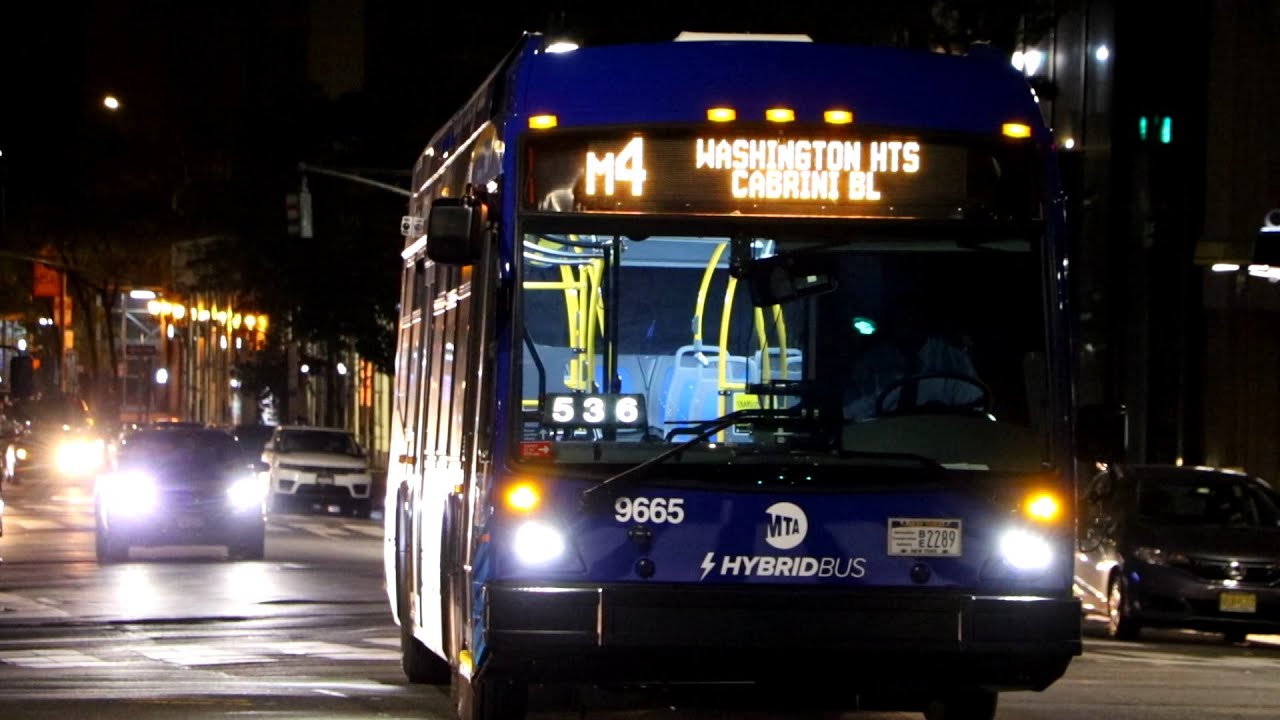 MTA New York City Bus 2021 Nova Bus LFS Hybrid 9665 On The M4 @ Madison ...