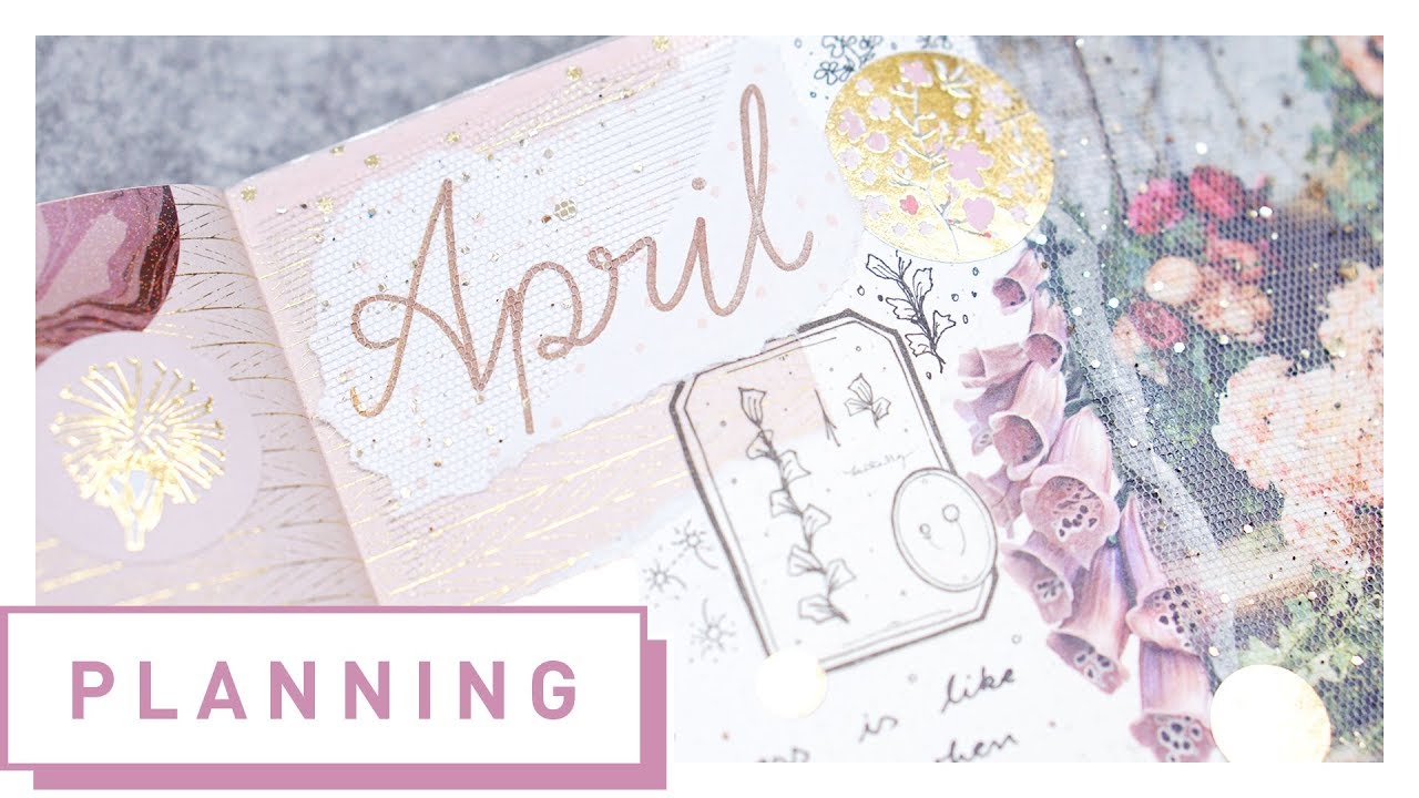 [ Bullet Journal ] April Setup | Monthly Spread | nuuna | Plan with me ...