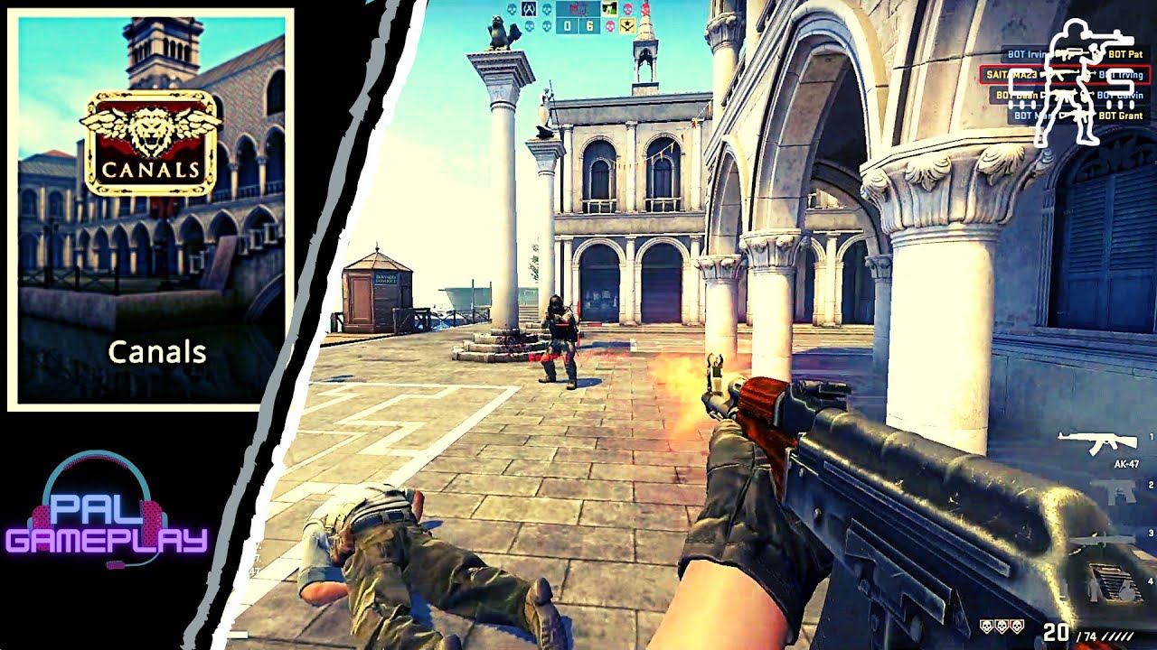 Counter-Strike: Global Offensive - Canals Map - T Gameplay 2021 (60 FPS ...