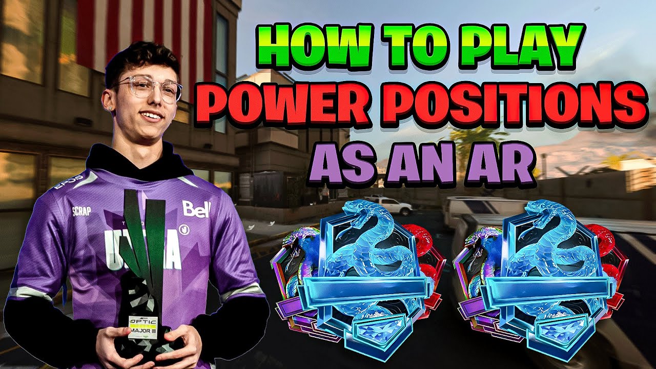 HOW TO PLAY POWER POSITIONS AS AN AR PLAYER - MW2 Ranked Play Road to ...