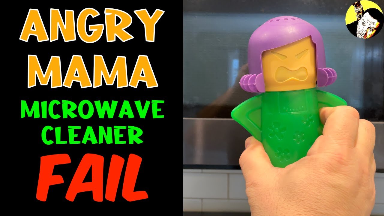 Angry Mama Microwave Cleaner FAIL! - YouTube