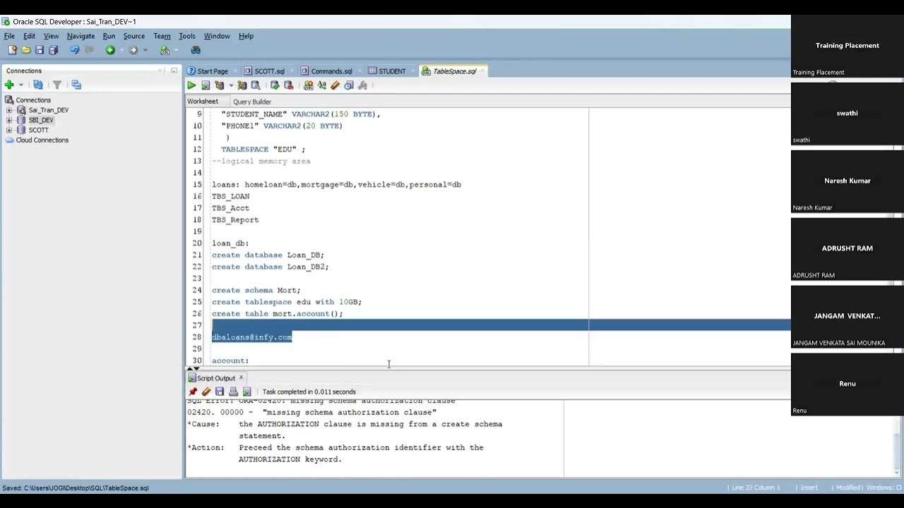 Realtime project structure for Oracle database with java - YouTube