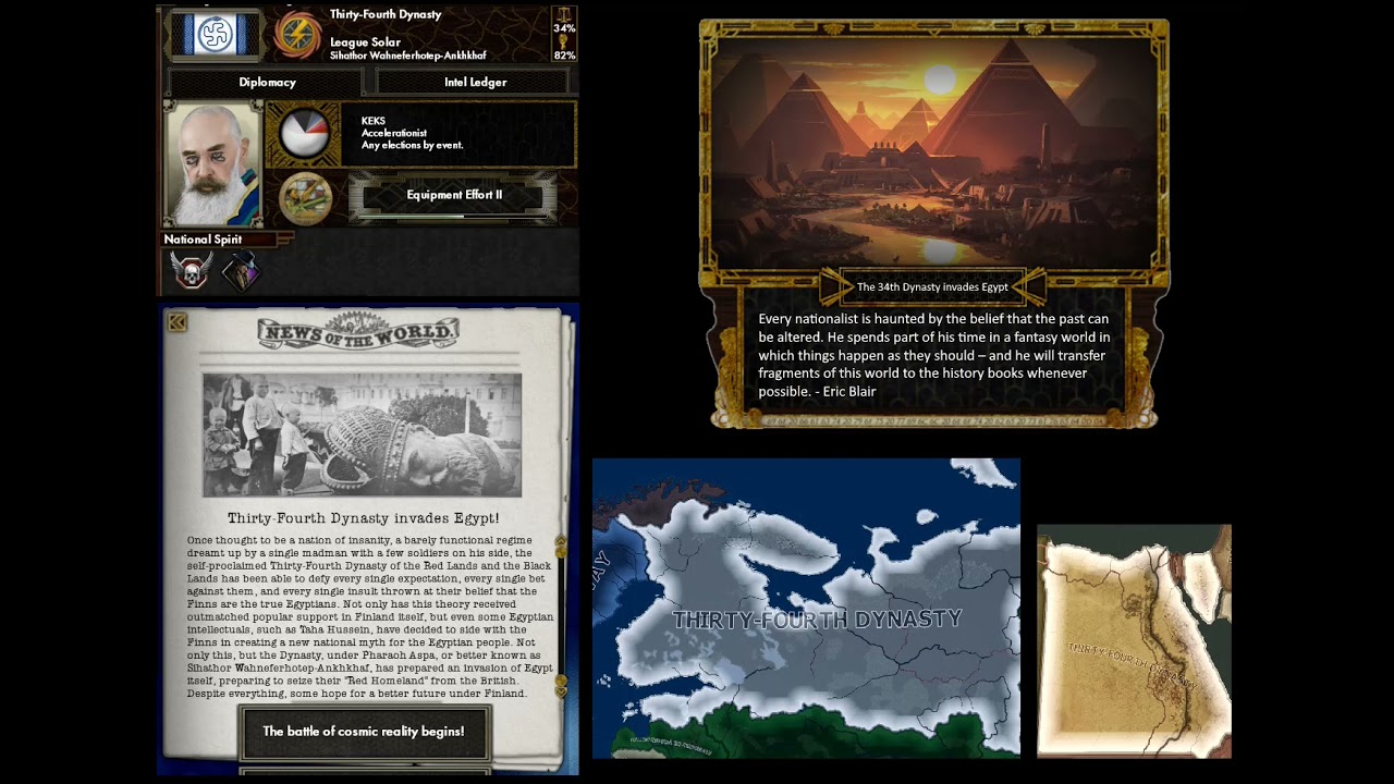 Red Flood Custom Super Event: The 34th Dynasty invades Egypt - YouTube