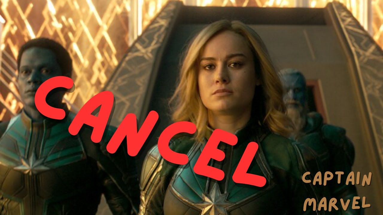 🚨 Captain Marvel Cancelled! 🚨 - YouTube