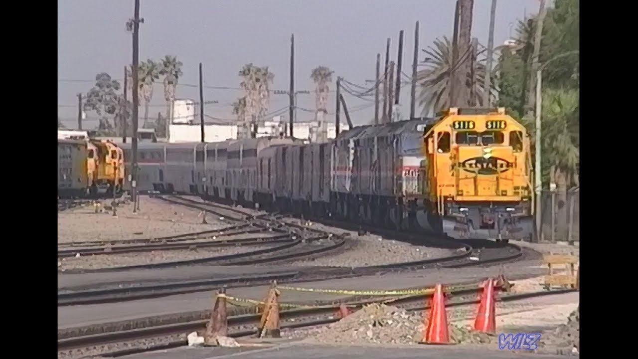 Amtrak Southwest Chief (#3) at San Bernardino 1989 - YouTube