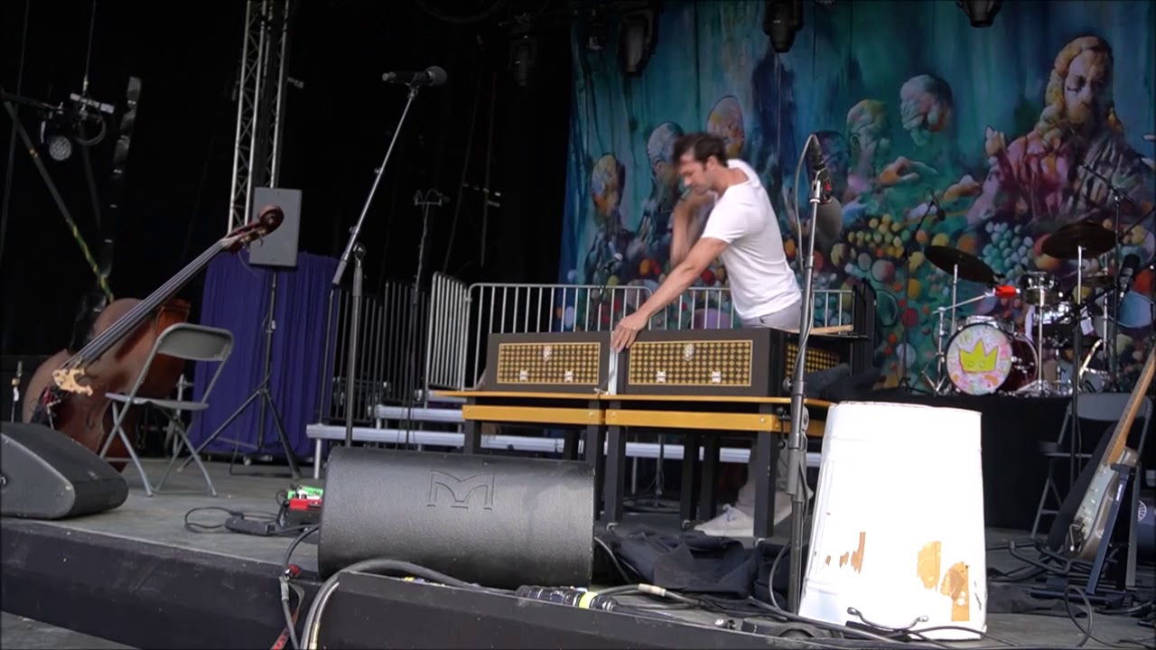 Magic show behind the scenes Sawing a Lady in Halh - YouTube