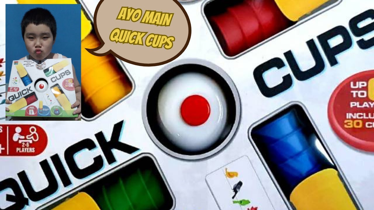 Ayo main QUICK CUPS - YouTube