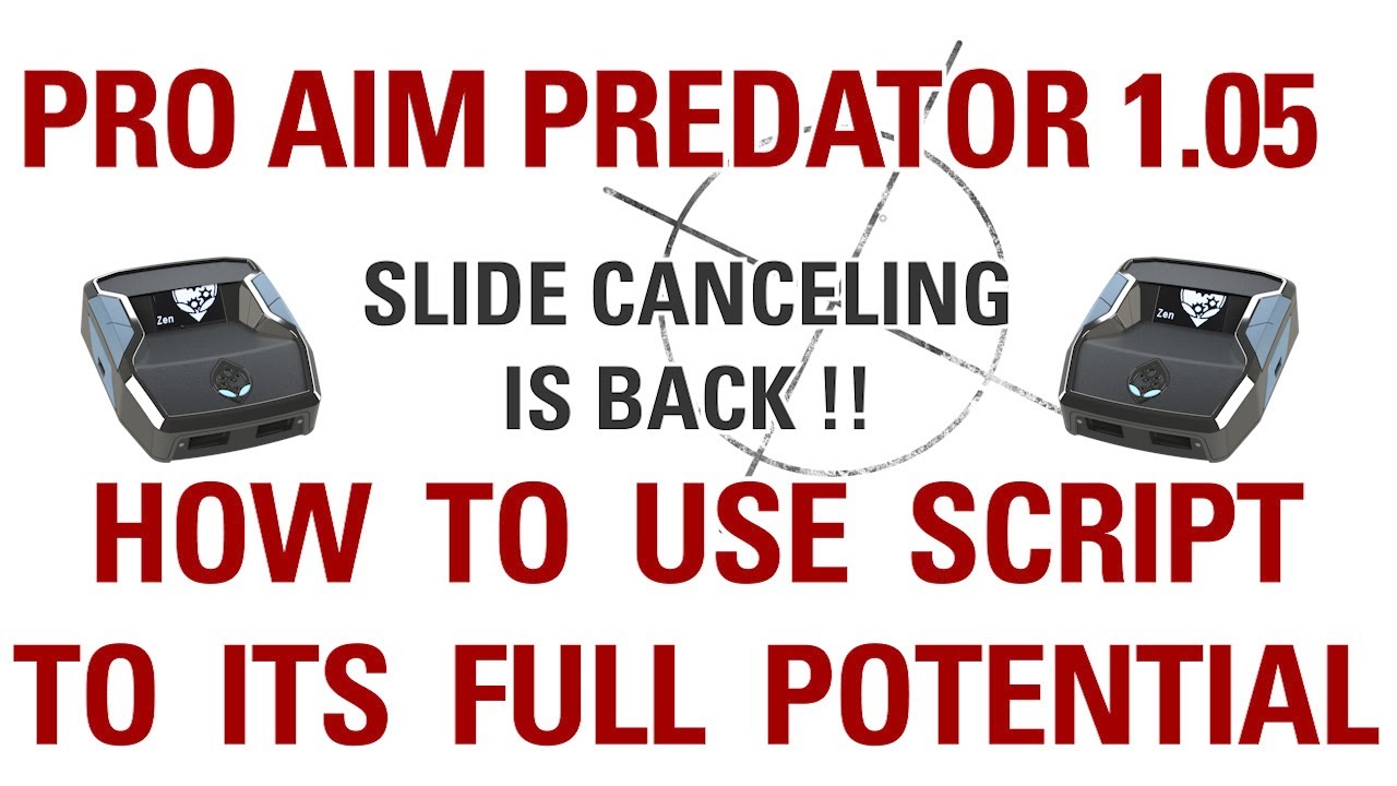 Pro Aim Predator 1.05 | How To Get Script Full Potential | New Settings ...