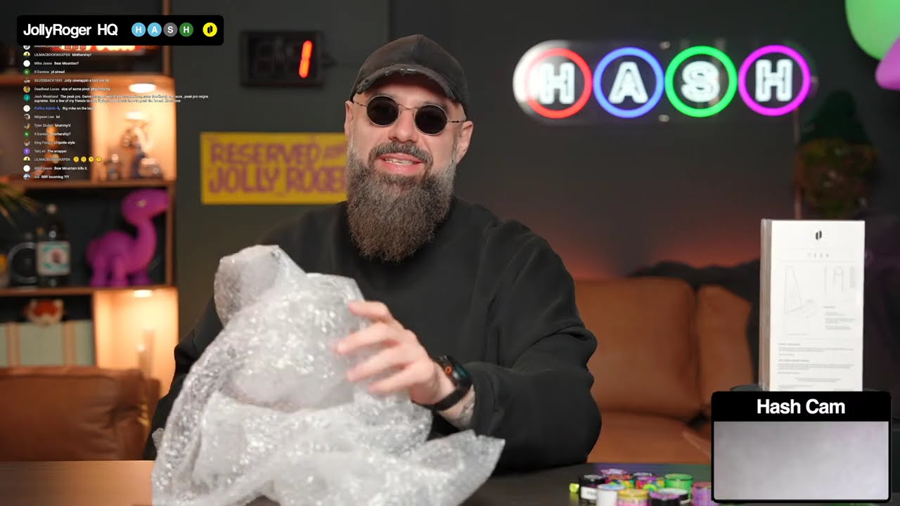 Jolly Roger Ha$h Talk | Special Unboxing - YouTube