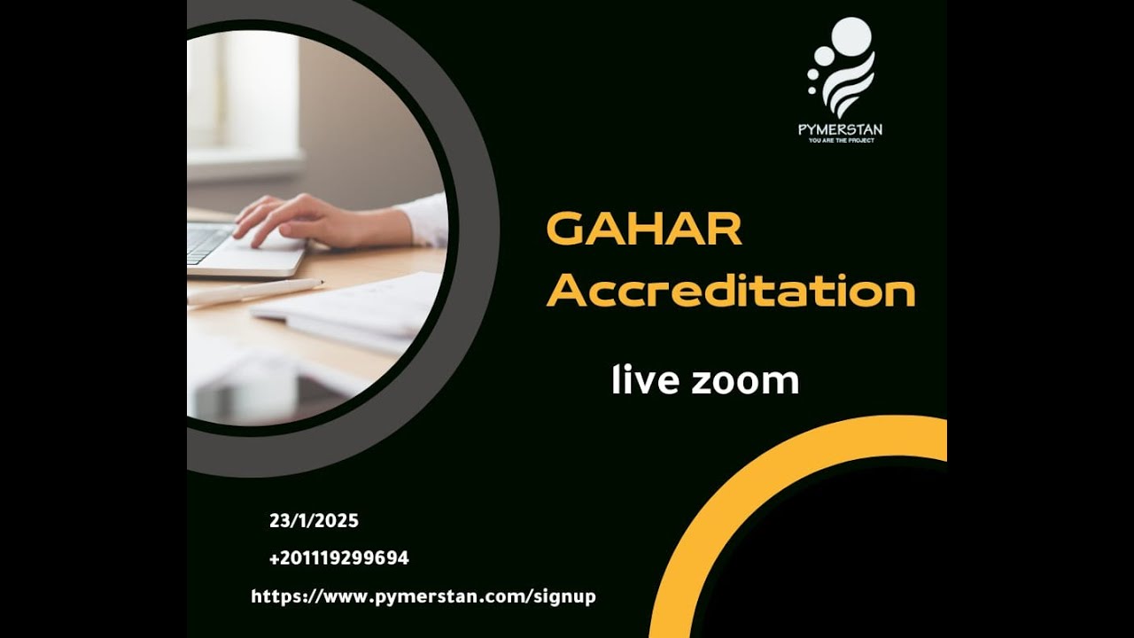 Lecture one for GAHAR Accreditation - YouTube