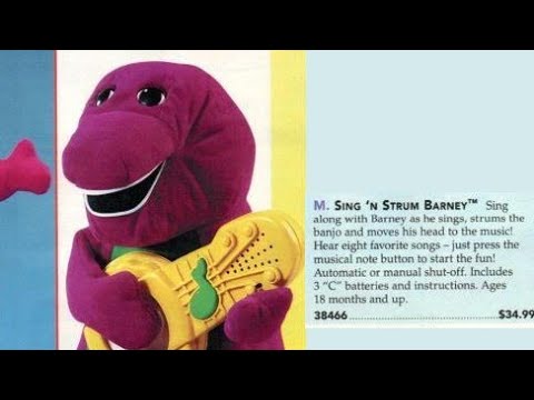 Playskool: Sing & Strum Barney Commercial - YouTube