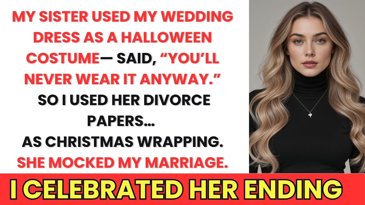Sister Used My Wedding Dress as a Halloween Costume—I Used Her Divorce ...