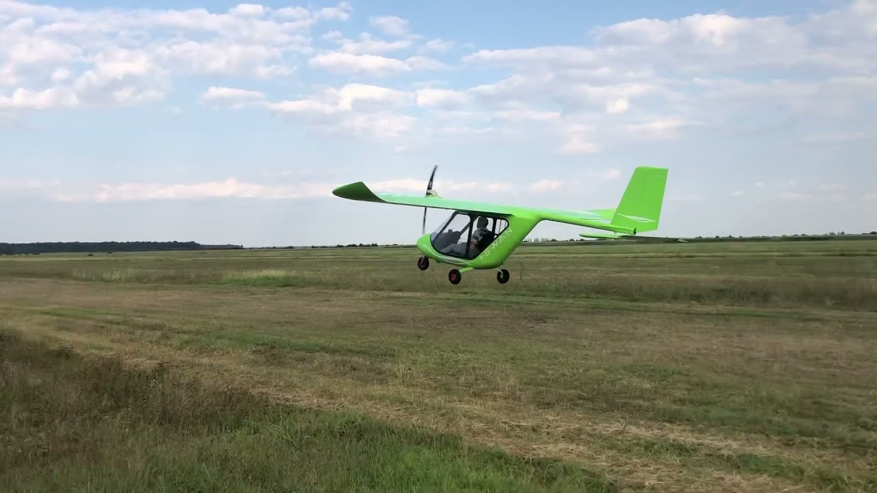 e-SWAN AVI Aircraft Foldable Electric Aircraft Test Flight - YouTube