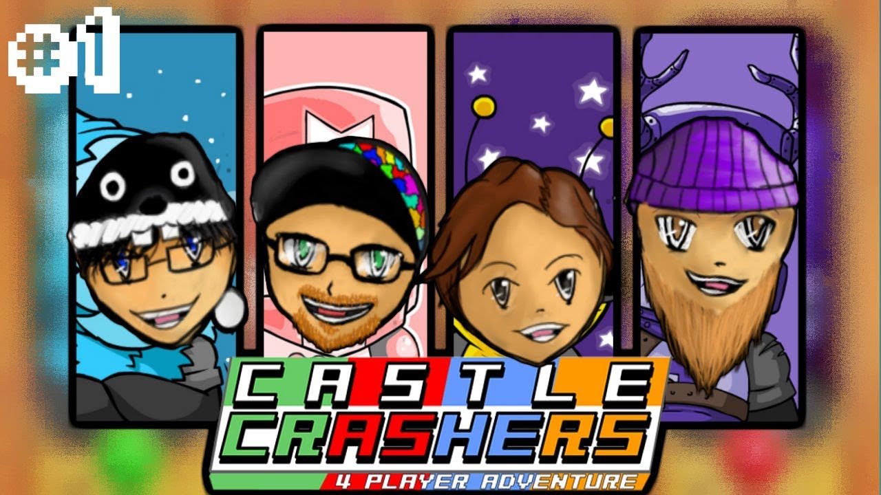 Rag Tag Team - Castle Crashers Remastered Ep. 1 - Underground Arcade ...