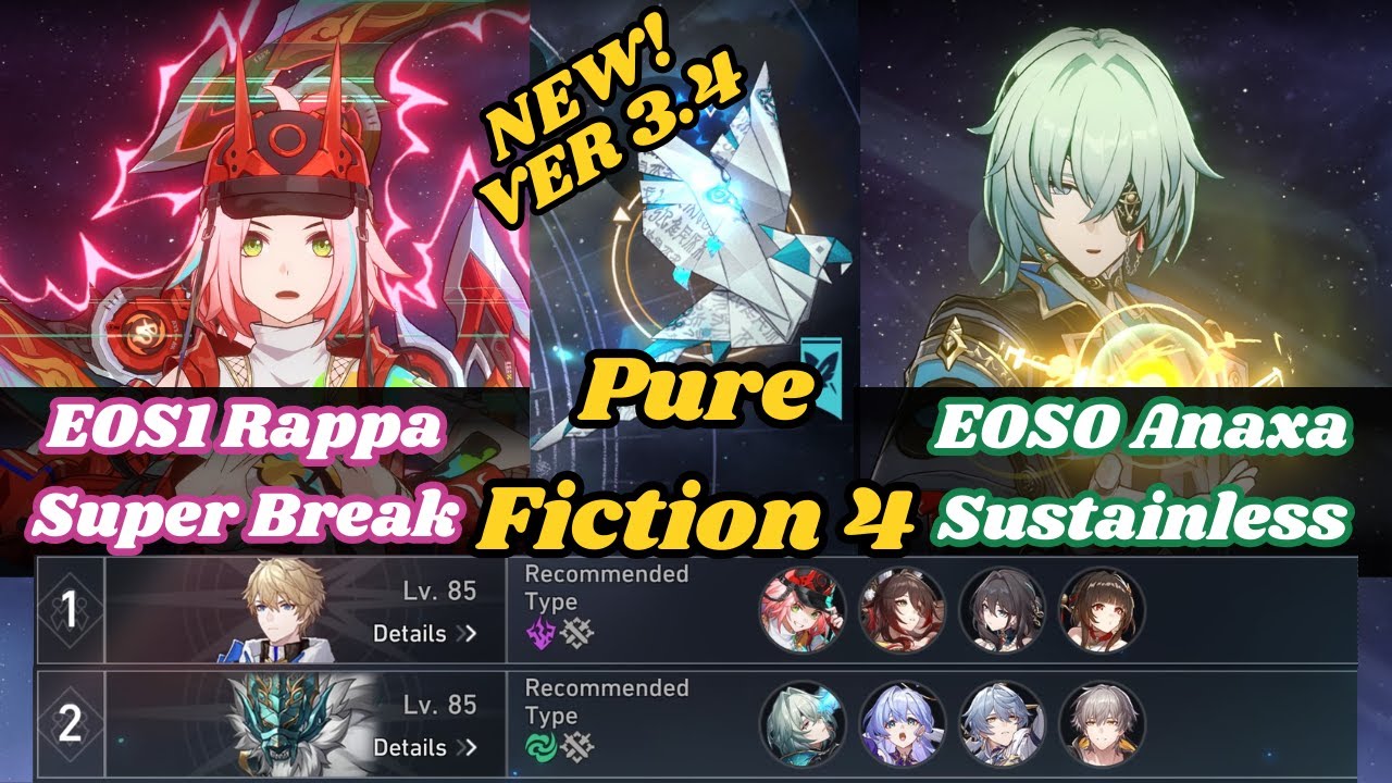 E0S1 Rappa SuperBreak & E0S0 Anaxa Sustainless | New Pure Fiction 4 | 3 ...