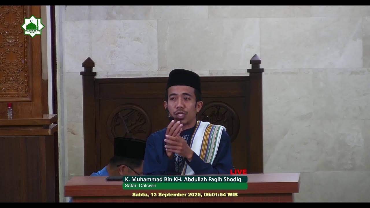 [Live] Safari Dakwah | K. Muhammad Bin KH. Abdullah Faqih Shodiq - YouTube