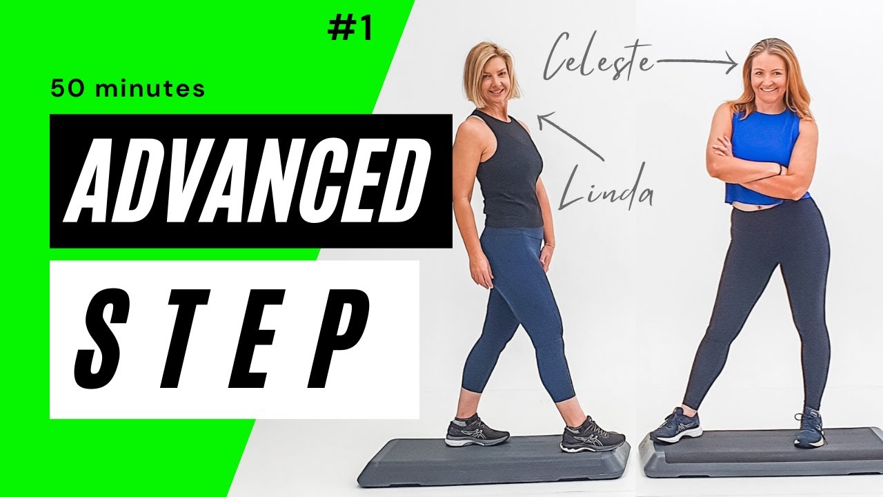Step Aerobics Workout ️ Advanced #1 (50 mins) ️ Crazy Hectic Fun - YouTube